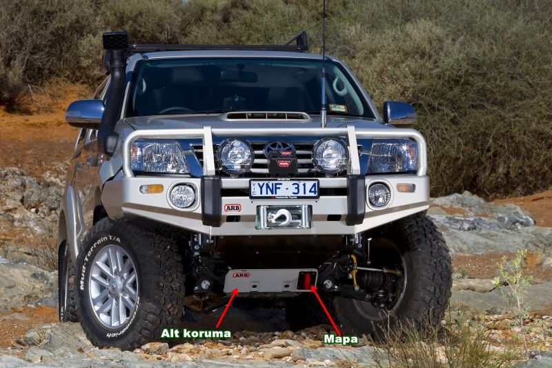 ARB - TOYOTA HILUX ÇEKME MAPASI